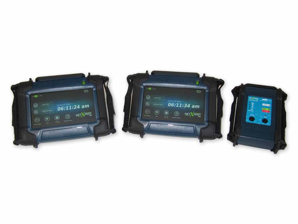 NetXpert® XG2 PLUS - 2 Hauptgeräte Ethernet Verkabelungsqualifizierer ...